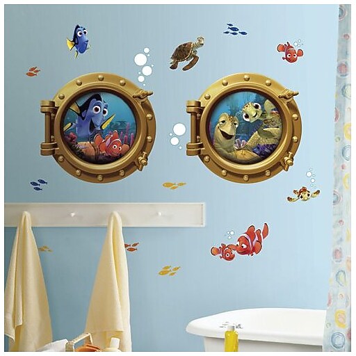 RoomMates® Finding Nemo Peel and Stick Giant Wall Decal | Staples