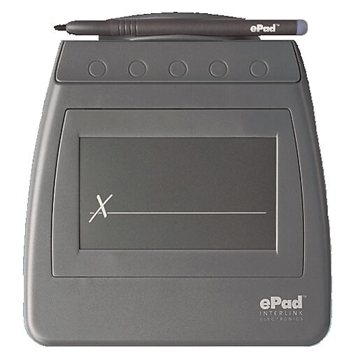 ePadlink ePad Stylus Electronic Signature Capture Pad | Staples ePadlink ePad Stylus Electronic Signature Capture Pad | Staples