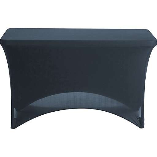 Fabric Table Cover 4' Black | Staples