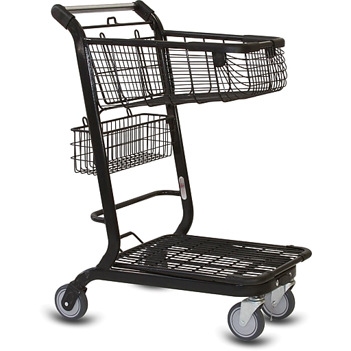 Versacart EXpress3500 Convenience Shopping Cart, 176 Liter, Black (101 ...