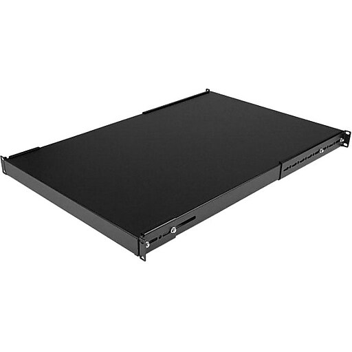 StarTech Heavy Duty 1U Rack Mount Server Shelf (ADJSHELFHD) | Staples