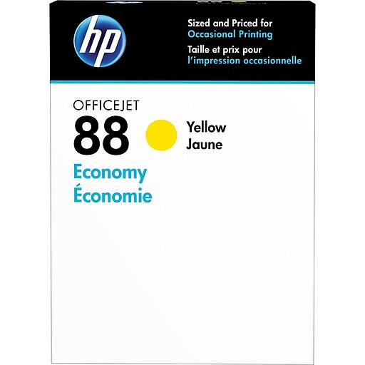 HP 88 Yellow Economy Ink Cartridge (D8J39AN), print up to 950 pages ...
