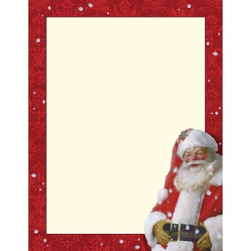 Great Papers® Holiday Stationery Jolly St Nick, 80/Count (2013266 ...