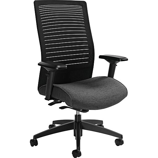 GIS Global Loover High-Back Weight Sensing Tilter Task Chair, Mesh ...