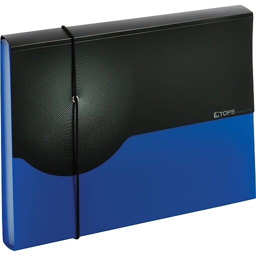 Globe-Weis® 7 Pocket Poly Expanding File, Letter, Blue | Staples Globe-Weis® 7 Pocket Poly Expanding File, Letter, Blue | Staples