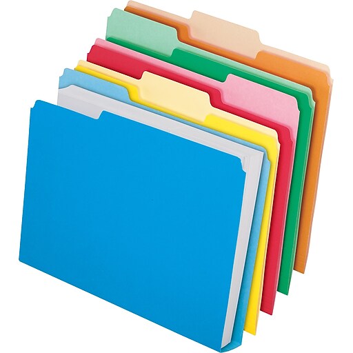 Pendaflex Double Stuff File Folders, Letter Size, 3 Tab Positions ...