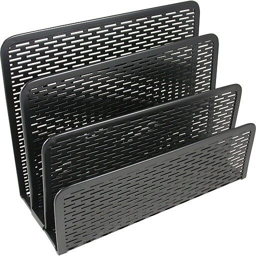 Artistic Urban Collection Punched Metal Letter Sorter, Black (ART20003 ...