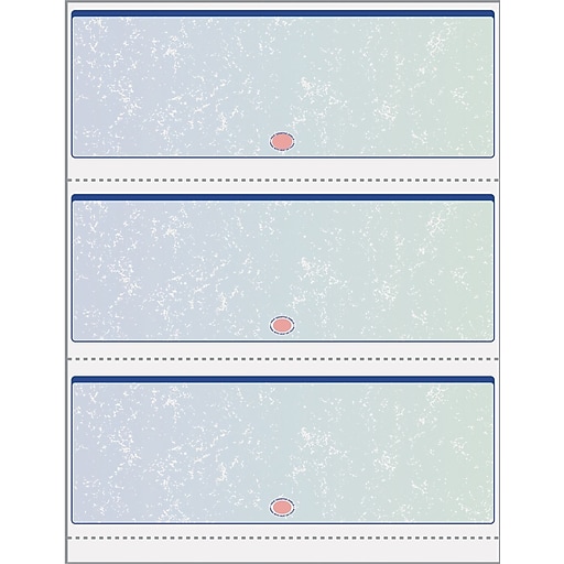 Paris DocuGard 8.5" x 11" Business Security Check In Middle, 24 lbs ...