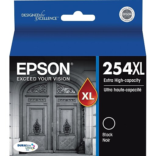 Epson T254 Black Extra High Yield Ink Cartridge | Staples
