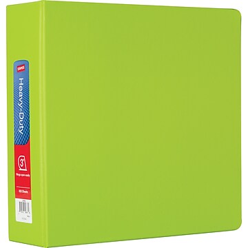 yellow binder | Staples