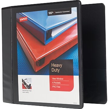 4" binder | Staples