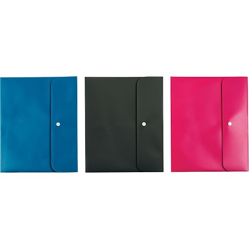 Pendaflex 2-Pocket Folders, Letter Size, Assorted Colors, 3/Pack (44313 ...