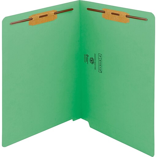 Smead WaterShed/CutLess End Tab Fastener Folders, Letter, 8.5 Smead WaterShed/CutLess End Tab Fastener Folders, Letter, 8.5