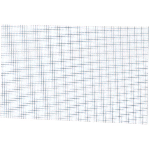 Ampad Notepad, 11" x 17", Graph Ruled, White, 50 Sheets/Pad (TOP 22-037 ...