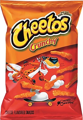 Frito Lay® Cheetos® Crunchy Cheese Snack, 2 oz. Bags, 64 Bags/Case ...