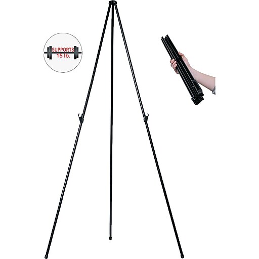 MasterVision® Instant Easel, Black (FLX10201MV) | Staples