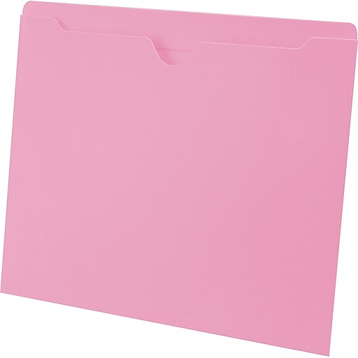 Medical Arts Press® File Pocket, Letter Size, Pink, 100/Box (55475PK ...