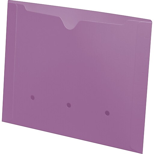 Medical Arts Press® File Pocket, Letter Size, Lavender, 50/Box (52394LV ...