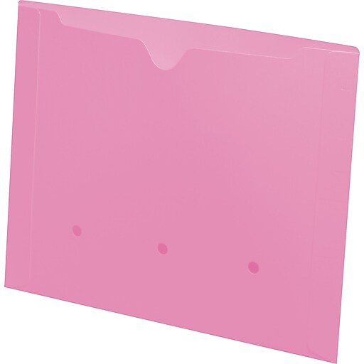 Medical Arts Press® File Pocket, Letter Size, Pink, 50/Box (52394PK ...