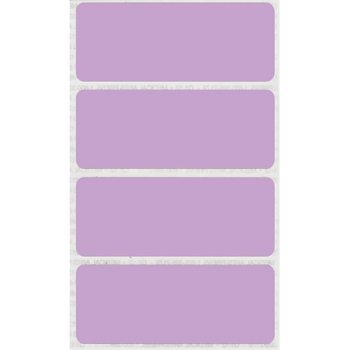 See-Thru Full Color Label Protectors, Lavender, 250/Roll (32811) | Staples