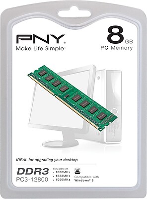 PNY 8GB Desktop DDR3 DIMM 1600 – Staples Inventory Checker – BrickSeek