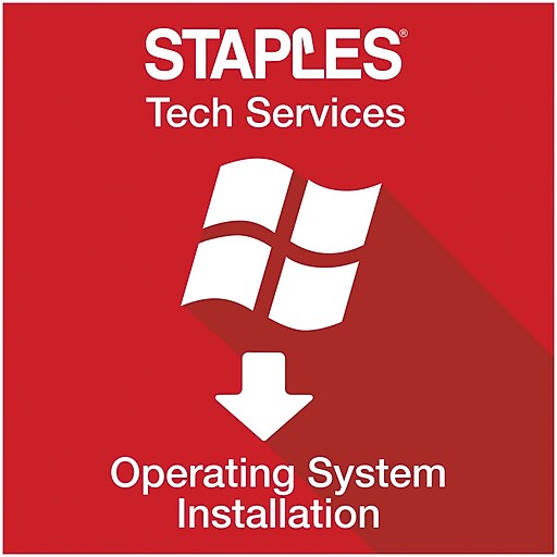 WINDOWS OS INSTALL | Staples