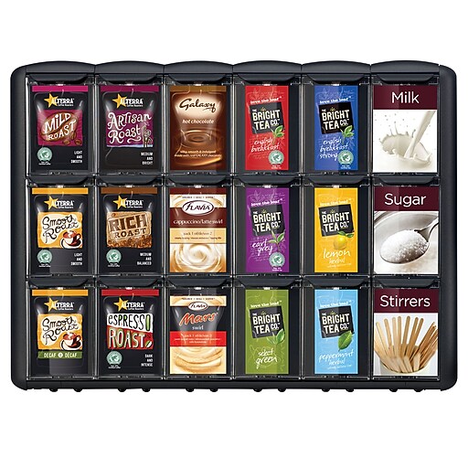 Mars Drinks 6 Column Freshpack Merchandiser, Black (MDR9179) | Staples