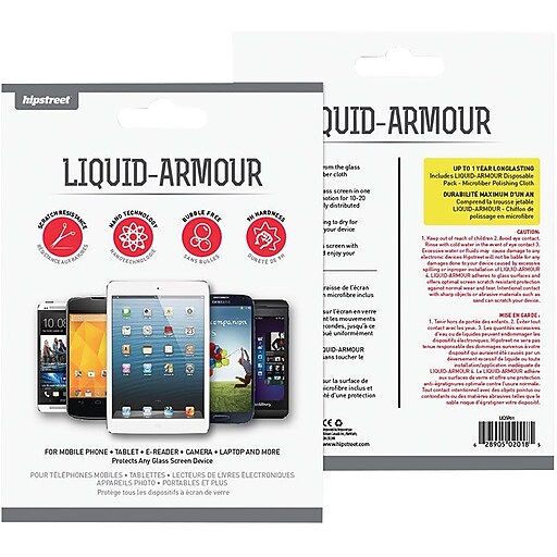 Liquid Armour at Staples