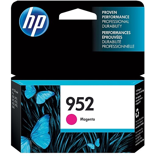 HP 952 Magenta Standard Yield Ink Cartridge, Print Up to 630 Pages ...