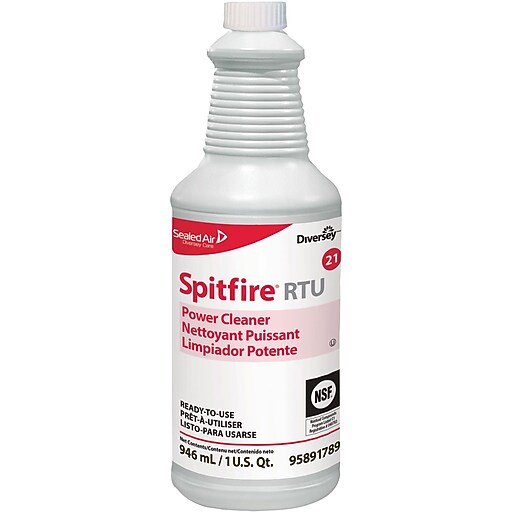 Diversey Spitfire Power All-Purpose Cleaner, Fresh Pine Scent, 32 oz ...