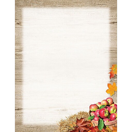 Great Papers! Autumn Apple Letterhead 8.5" x 11" 80 count (2015088) at ...
