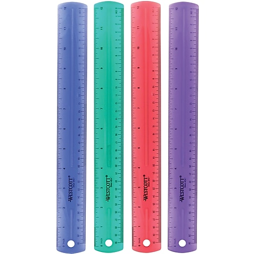 Westcott 12" Standard Ruler (12975) | Staples