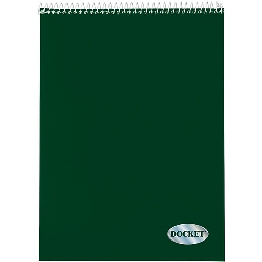 TOPS Docket Graph Pad, 8-1/2" x 11-3/4", 4 x 4 Graph Ruled, Blue, 70 ...