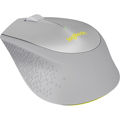 Logitech M330 Silent Plus Wireless Optical USB Mouse, Gray (910-004908 ...
