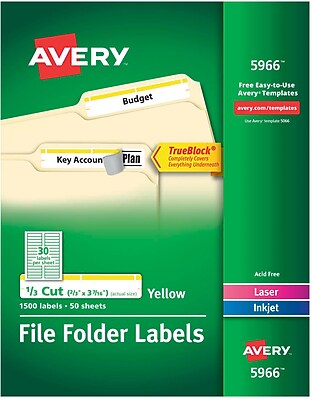 File Folder Labels | Staples