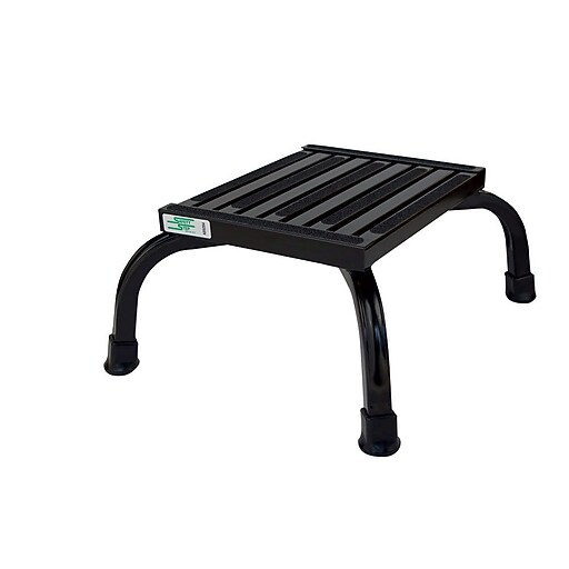 Safety Step Universal Aluminum Step, 1000lbs. (U-08C-BLK) | Staples