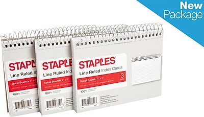 Index Cards | Colored Index Cards | Staples®