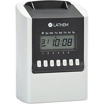 lathem time clock | Staples