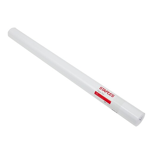Staples® White Banner Paper Roll (468165) | Staples