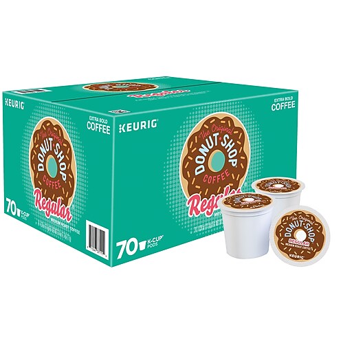 The Original Donut Shop Regular Coffee Keurig® K Cup® Pods Medium