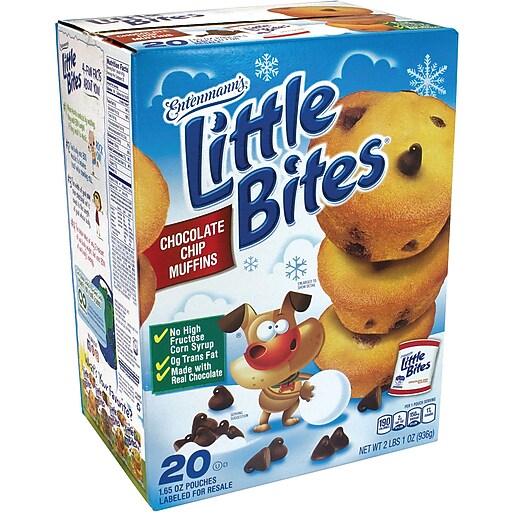 Entenmann's Little Bites Chocolate Chip Muffins, 20 Count (900-00016 ...