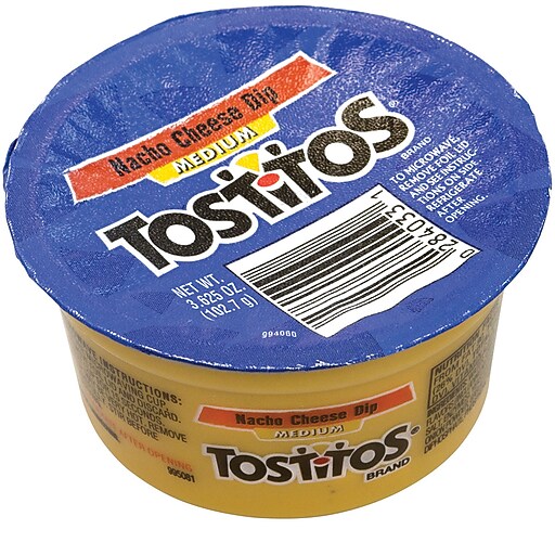 Tostitos Nacho Cheese Dip, 3.6 oz., 30/Pack (295-00069) | Staples