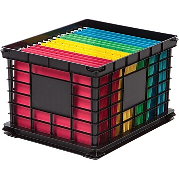 plastic storage container | Staples