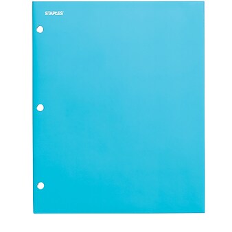 Blue Pocket Folders | Staples