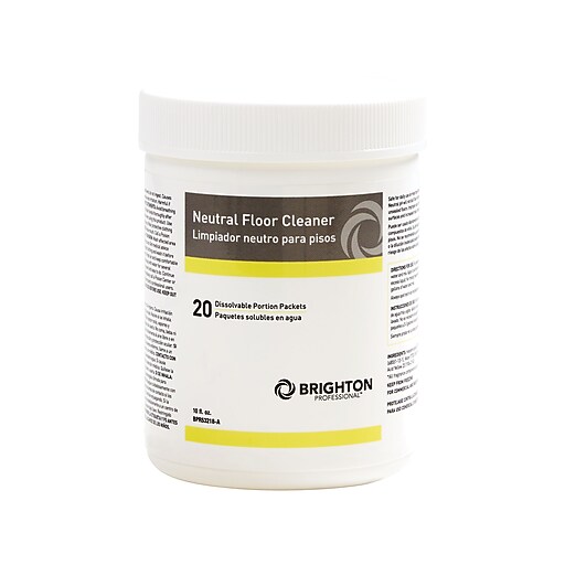 Brighton Professional Dissolvable Portion Packets, Neutral Floor ...