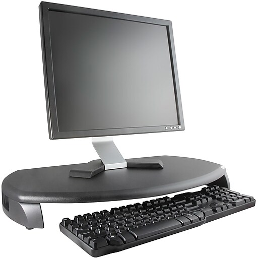 Kantek Monitor Stand, Up to 21", Black (MS280B) | Staples