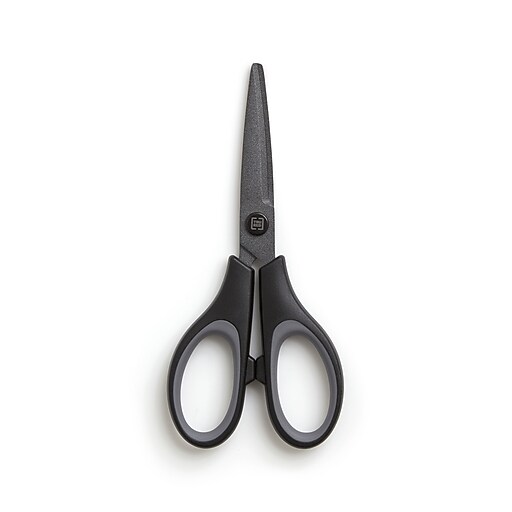 TRU RED™ 5" Non-Stick Titanium Coated Scissors, Straight Handle ...