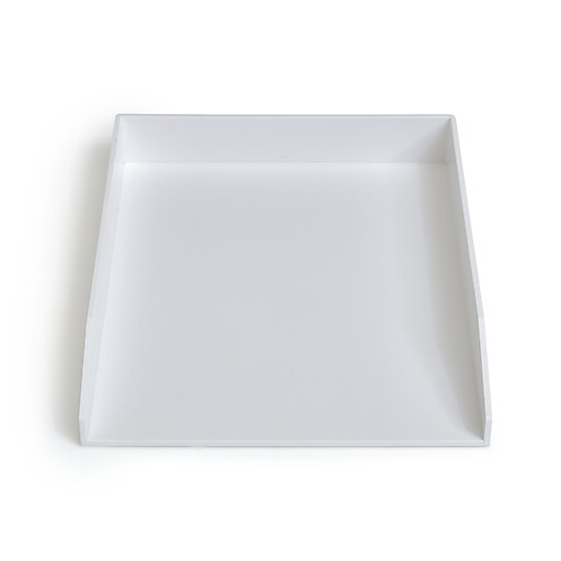 TRU RED™ Front Load Stackable Plastic Letter Tray, White (TR55255 ...