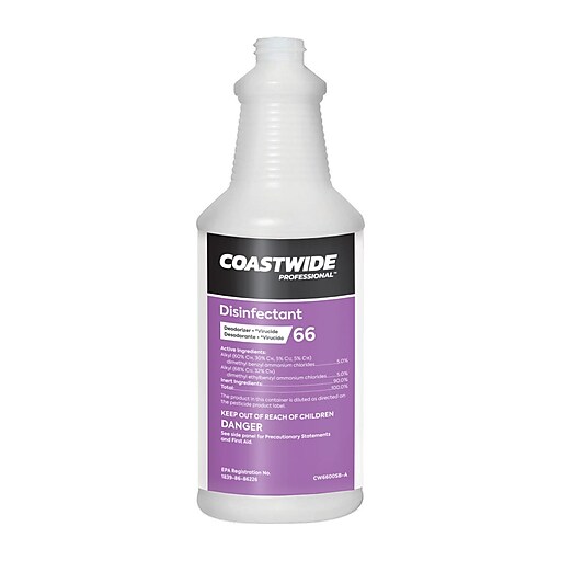 Coastwide Professional™ Disinfectant 66 32 Oz. Plastic Bottle with ...
