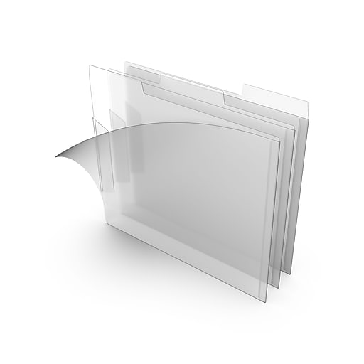 Staples® Translucent Poly File Folders, Clear, 6/Pack at Staples Staples® Translucent Poly File Folders, Clear, 6/Pack at Staples